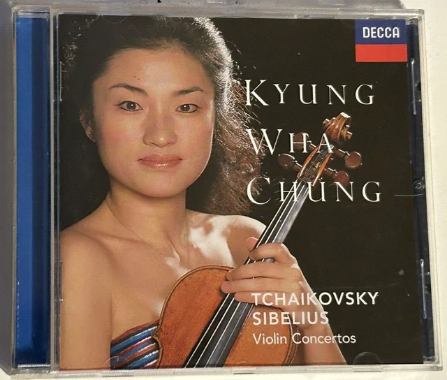 KYUNG WHA CHUNG : Tchaikovsky/Sibelius Violin Concertos. CD- FREE P&P £4.95 - PicClick UK